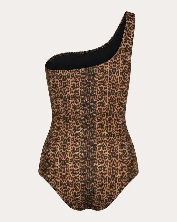 VERDELIMON Marmara Leopard Asymmetric One-piece