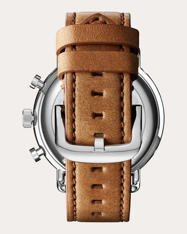 Shinola Canfield Sport 45mm Chronograph Watch - White