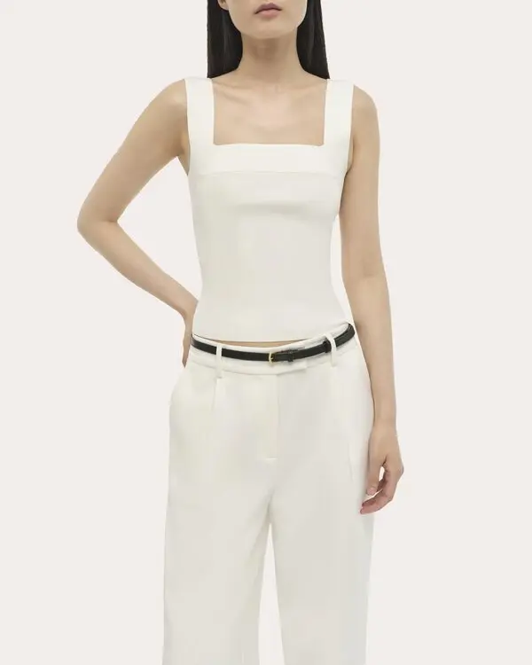 Simkhai Madine Compact Knit Tank Top