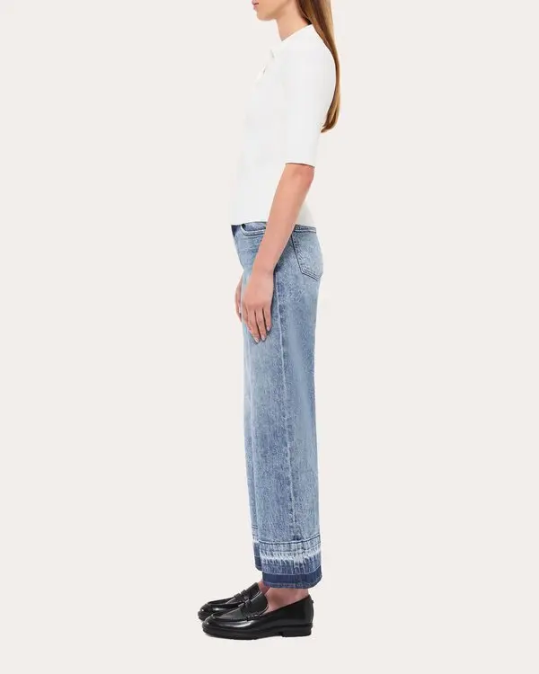 Simkhai Jude Wide-leg Ankle Jeans