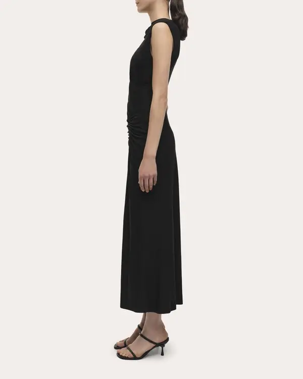 Simkhai Acacia Jersey Draped Maxi Dress