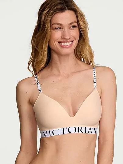 Victoria's Secret Lightly Lined Wireless Bra - Beige