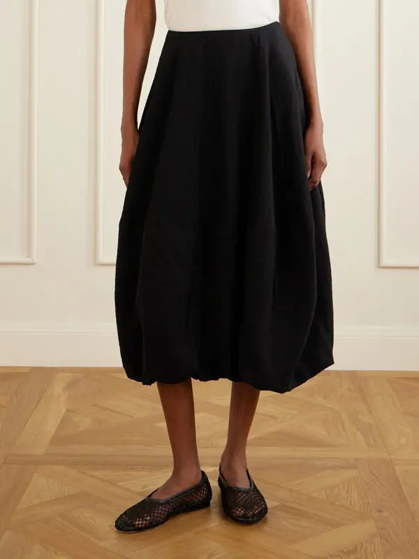 Sea Lisette Shell Midi Skirt - Black