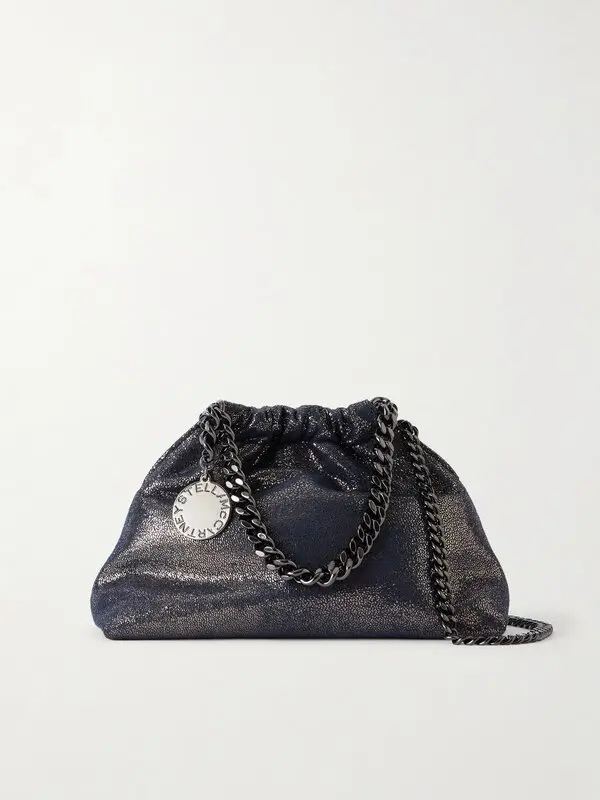 Stella McCartney Falabella Mini Drawstring Bag - Blue