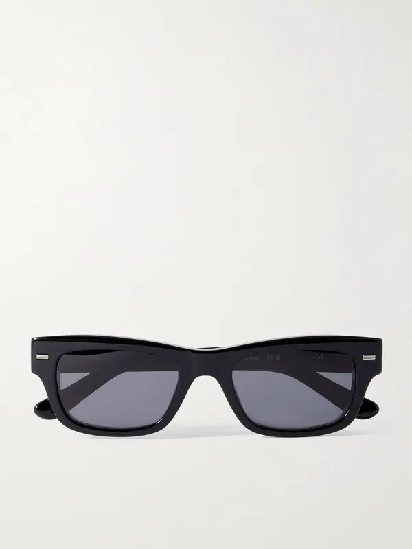 THISTLES The Jack Square-frame Acetate Sunglasses