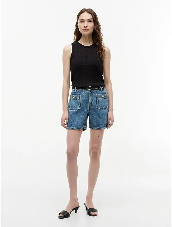 Tommy Hilfiger Patch Pocket Denim Shorts