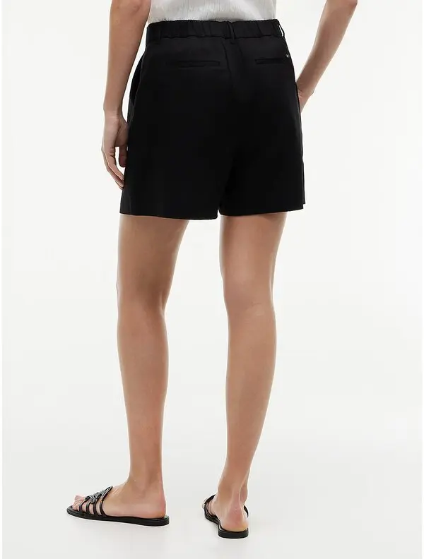 Tommy Hilfiger Pleated Lightweight Lyocell-cotton Shorts