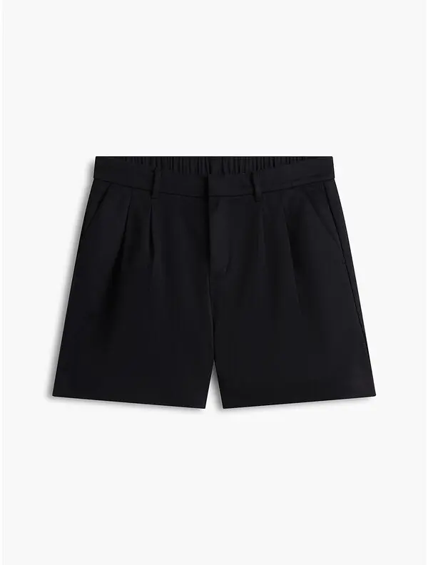 Tommy Hilfiger Pleated Lightweight Lyocell-cotton Shorts