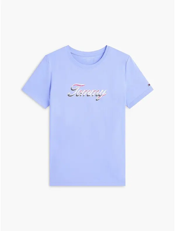 Tommy Hilfiger Foiled Script Logo T-shirt