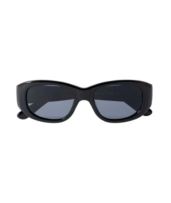 THISTLES The Al' Square Frame Sunglasses - Black