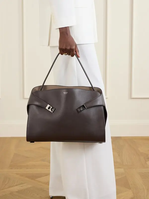 FERRAGAMO Hug Medium Leather Tote