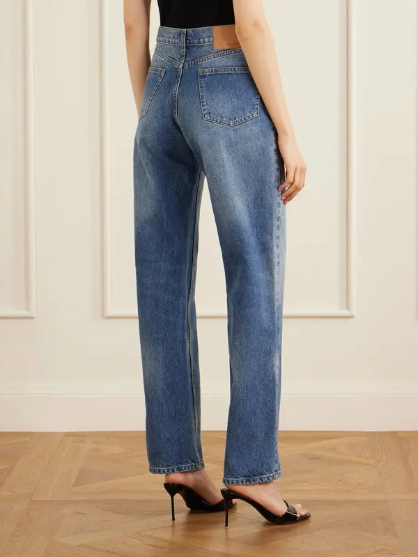 Magda Butrym High-rise Straight-leg Jeans