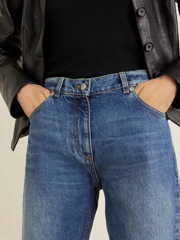 Magda Butrym High-rise Straight-leg Jeans