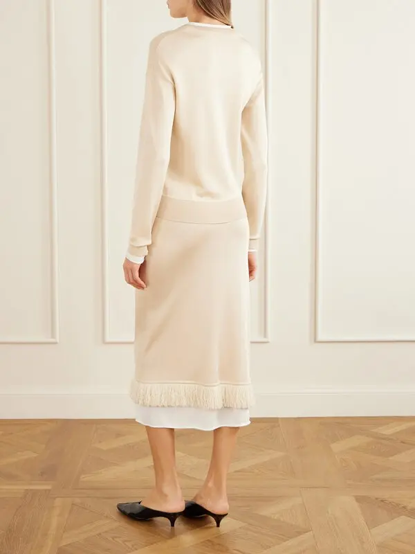 Bottega Veneta Knitted Silk Cardigan