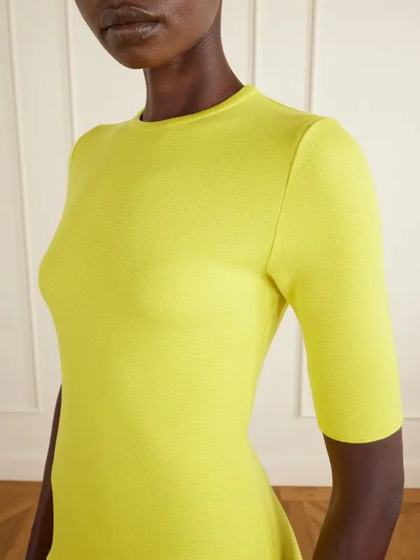 Gabriela Hearst Axis Wool Knitwear Short Sleeve Sweater