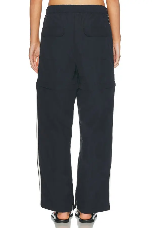 Donni. Nylon Zip Pant