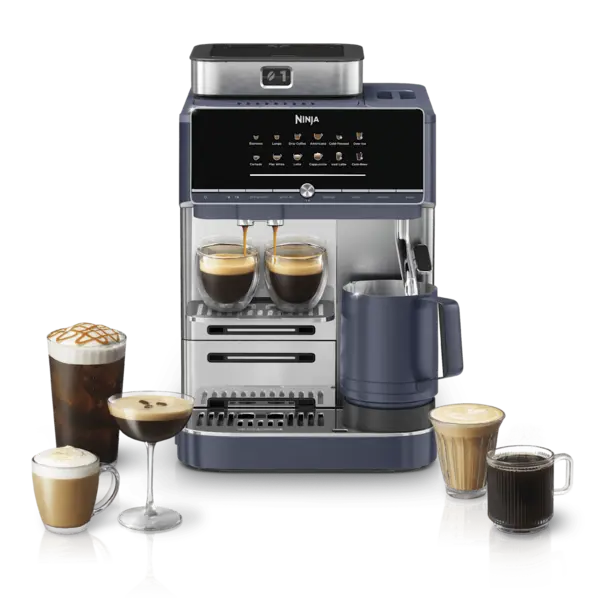 NINJA Autobarista Pro Fully Automatic Espresso Machine - Midnight Blue