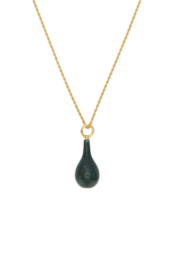 TOTEME Medium Jade Drop Necklace