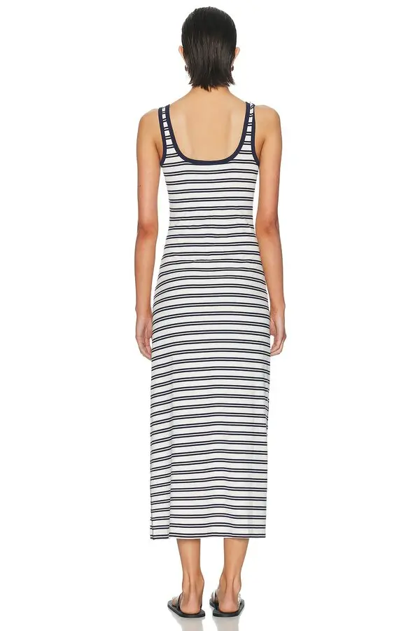Simkhai Becker Midi Dress With Button Detailing