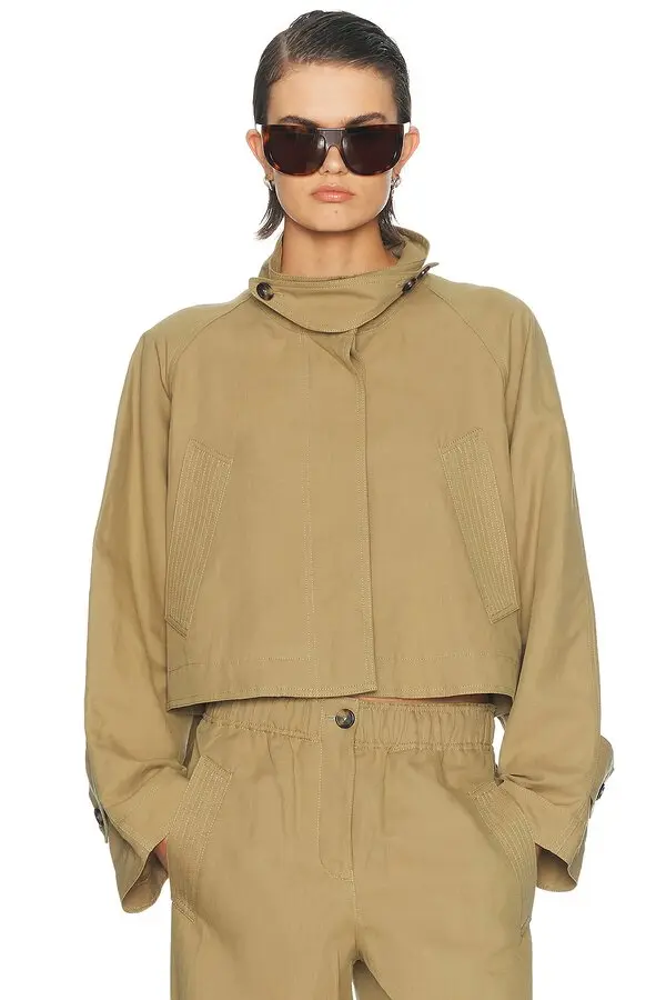 Helmut Lang Cropped Jacket - Trench