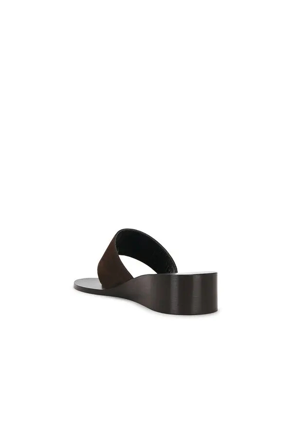 JUDE Lucille Wedge Sandal - Brown