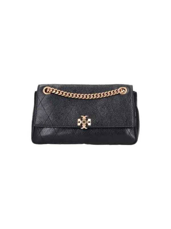 Tory Burch Charlie Small Shoulder Bag - Black
