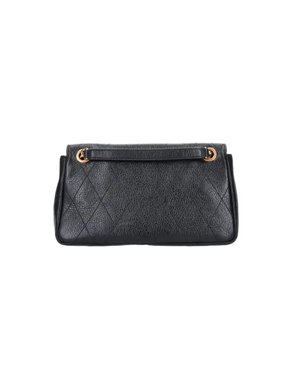 Tory Burch Charlie Small Shoulder Bag - Black