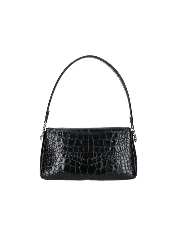 Tory Burch Charlie Small Shoulder Bag - Black