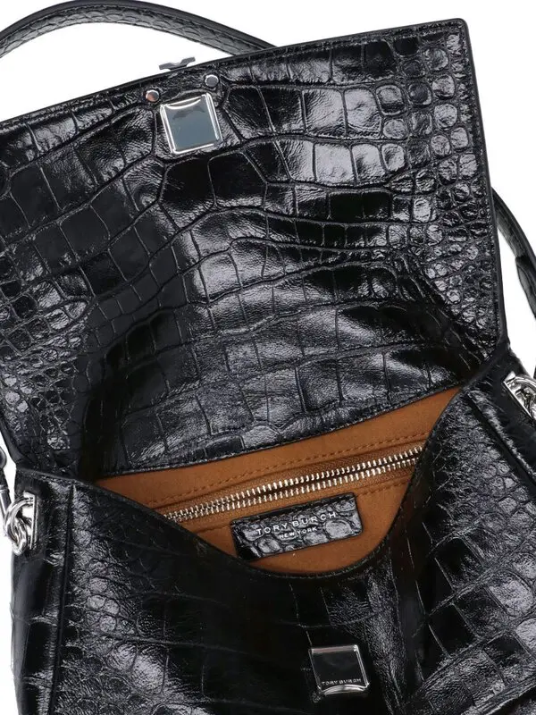Tory Burch Charlie Small Shoulder Bag - Black