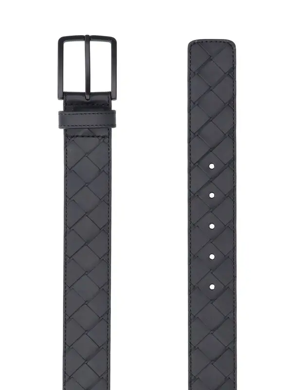 Bottega Veneta Intrecciato Leather Belt