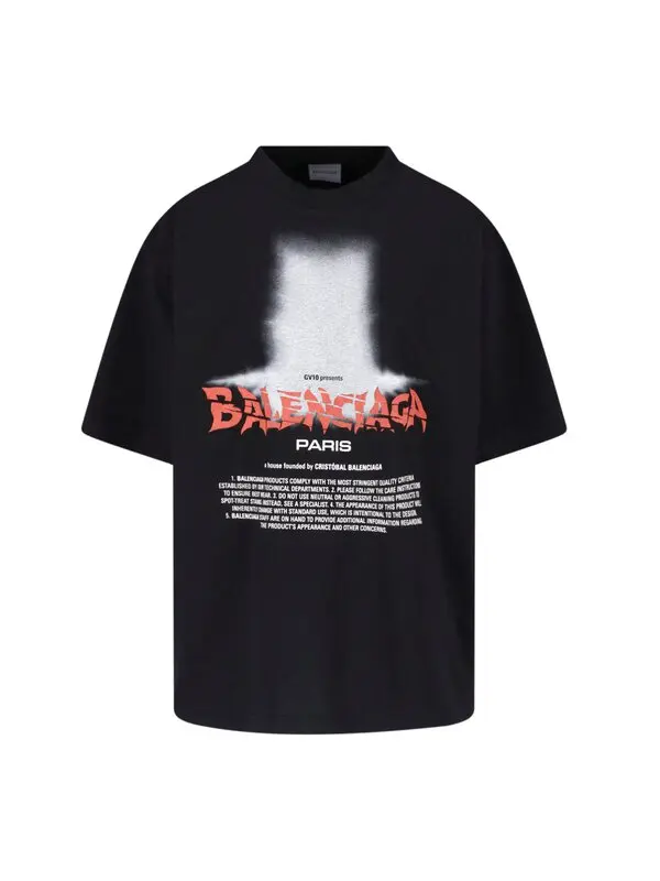 Balenciaga T-shirt "the Door - Black