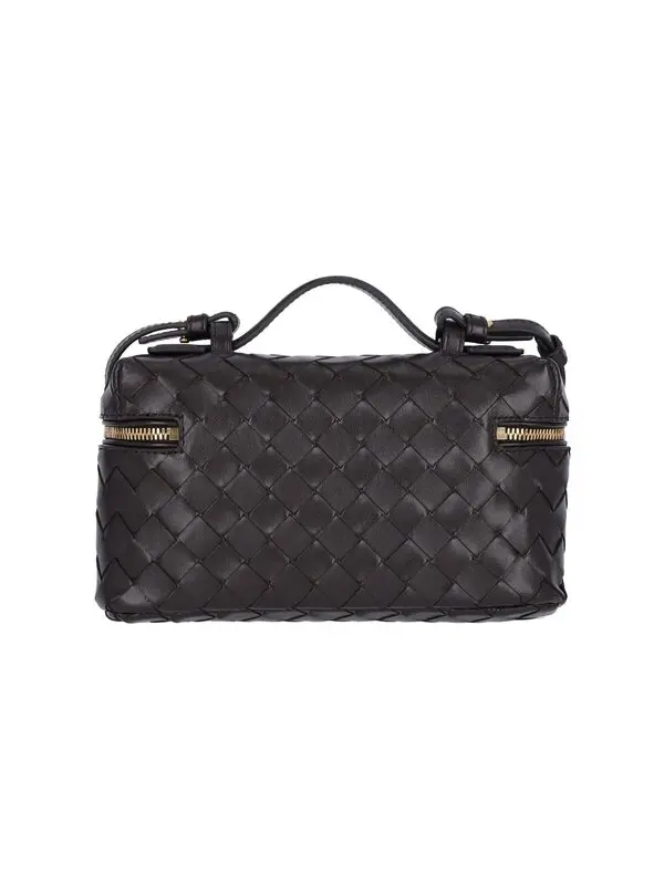 Bottega Veneta Mini Vanity Bag - Brown