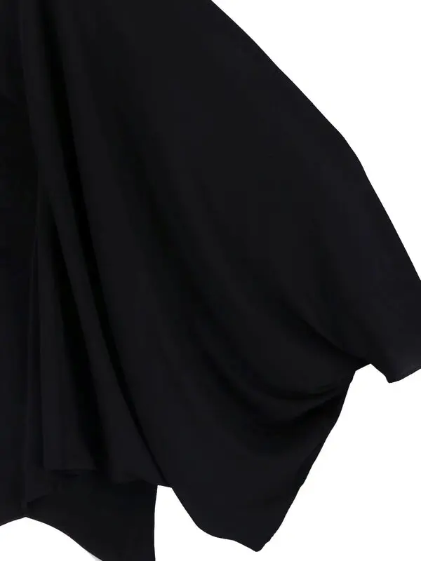 Gucci Asymmetrical Maxi Dress In Viscose Jersey - Black