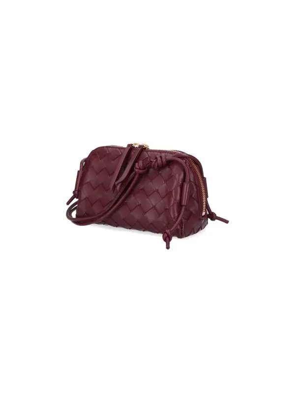 Bottega Veneta Concert" Clutch - Red