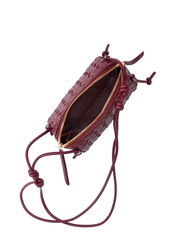 Bottega Veneta Concert" Clutch - Red