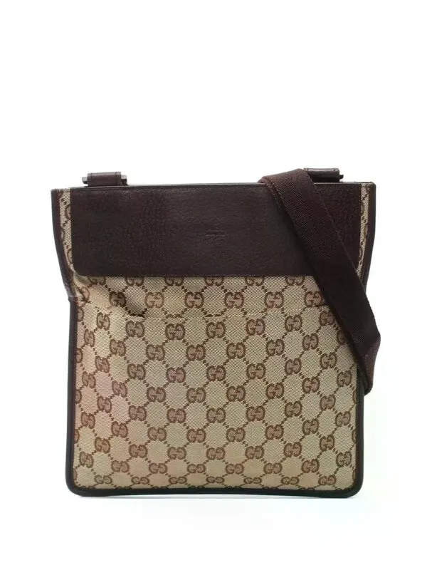 Gucci Gg Supreme Canvas Shoulder Bag - Neutrals