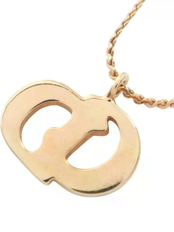 Dior Cd Logo Pendant Necklace