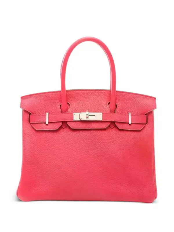 Hermès Birkin 30 Clemence Tote Bag - Pink