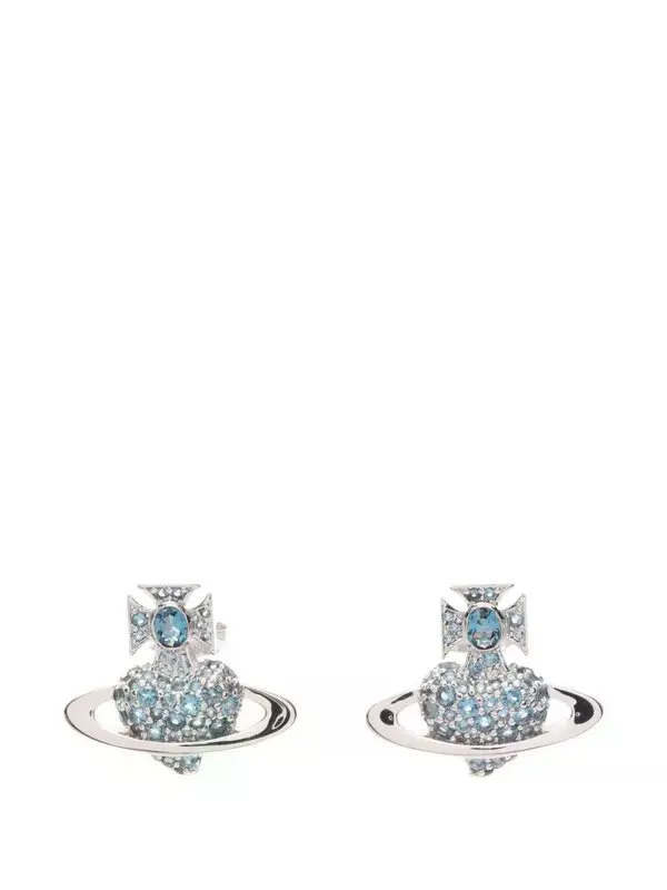 VIVIENNE WESTWOOD Agnatha Orb Earrings - Silver