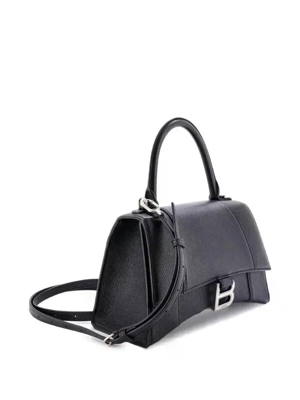 Balenciaga Hourglass Top Handle Bag Leather Small Satchel