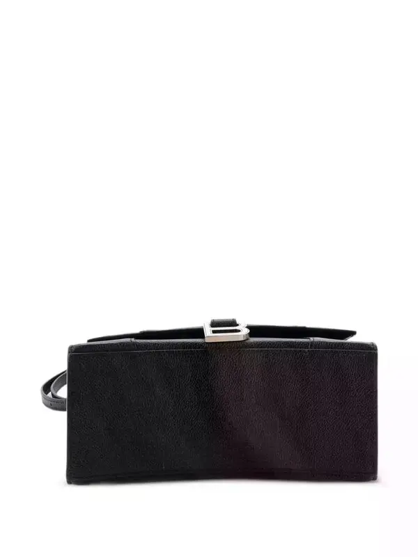 Balenciaga Hourglass Top Handle Bag Leather Small Satchel