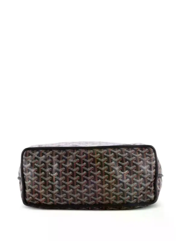 Goyard Anjou Reversible Coated Canvas Pm Tote Bag - Black