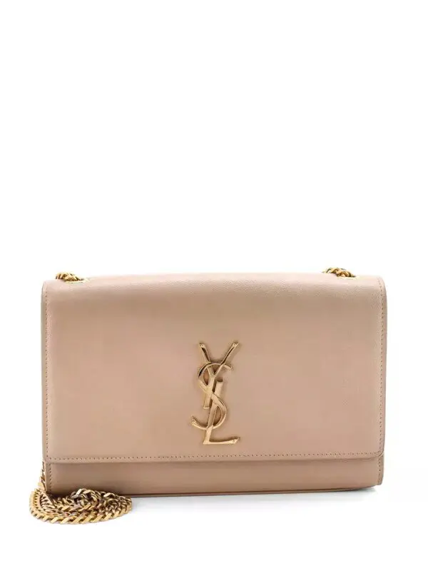 Saint Laurent Grainy Leather Medium Crossbody Bag
