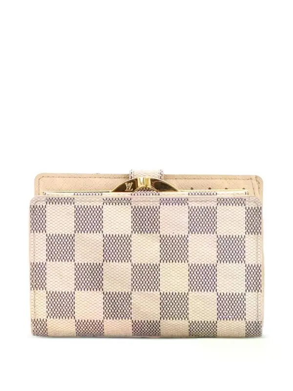 LOUIS VUITTON French Purse Wallet Damier Small Wallets