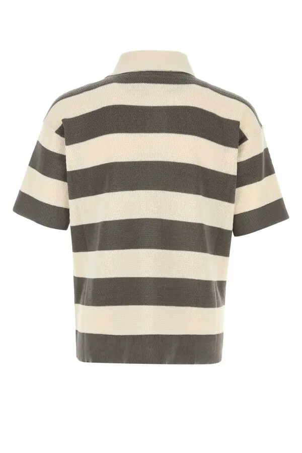 Ami Embroidered Cotton Polo Shirt