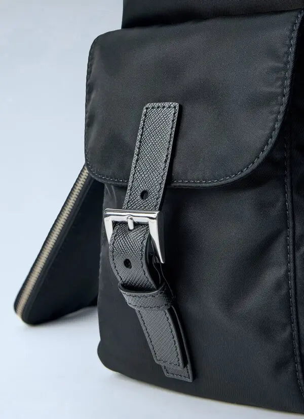 Prada Re-nylon Medium Backpack With Detachable Pouch