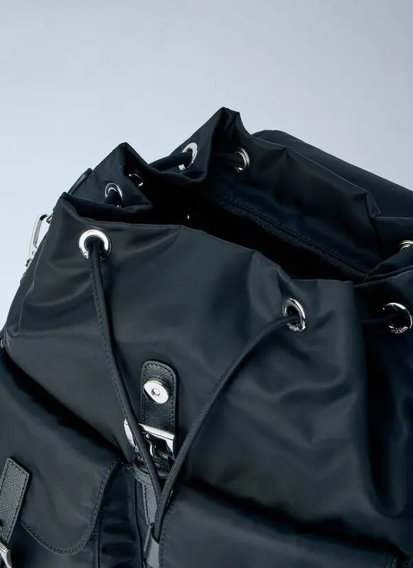 Prada Re-nylon Medium Backpack With Detachable Pouch