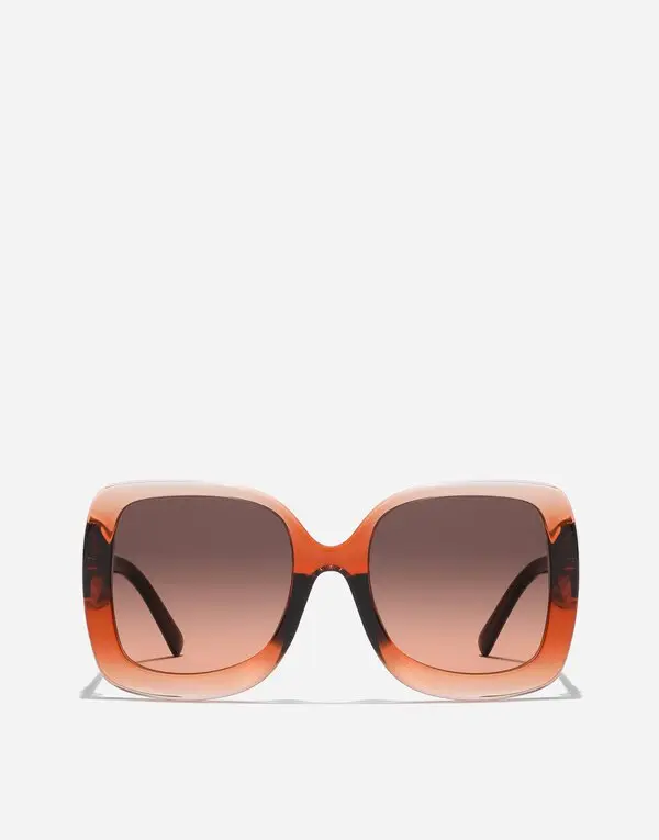 Dolce & Gabbana Orange Gradient Acetate Sunglasses - Multicolor
