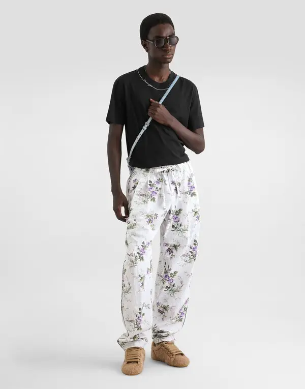 Dolce & Gabbana Cotton T-shirt With Embroidery