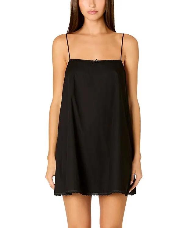 NIA Sleeveless Mini Dress - Black